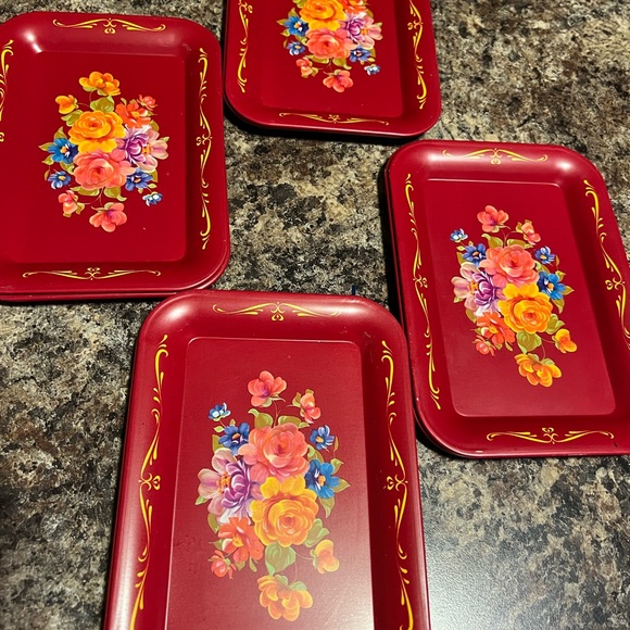 garden girl vintage | Kitchen | Retro Ti Tidbit Tray | Poshmark